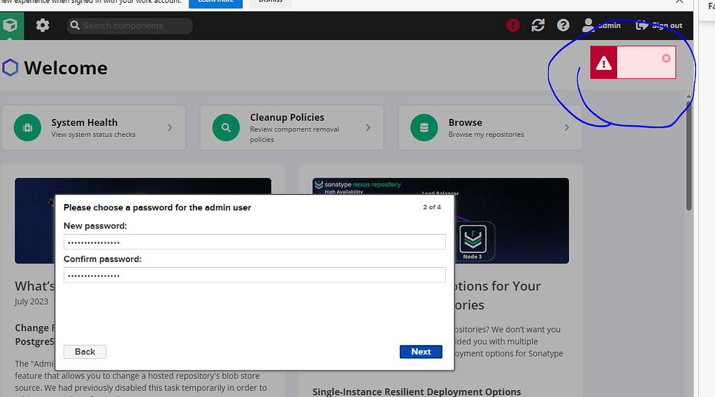 Unable to change default admin password nexus - Sonatype Nexus ... Unable to change default admin password nexus - Sonatype Nexus ...